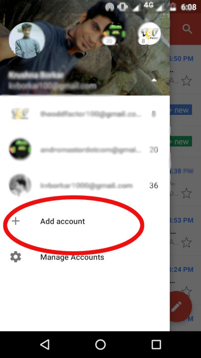 Create Gmail account in Android easily - AndroMaster